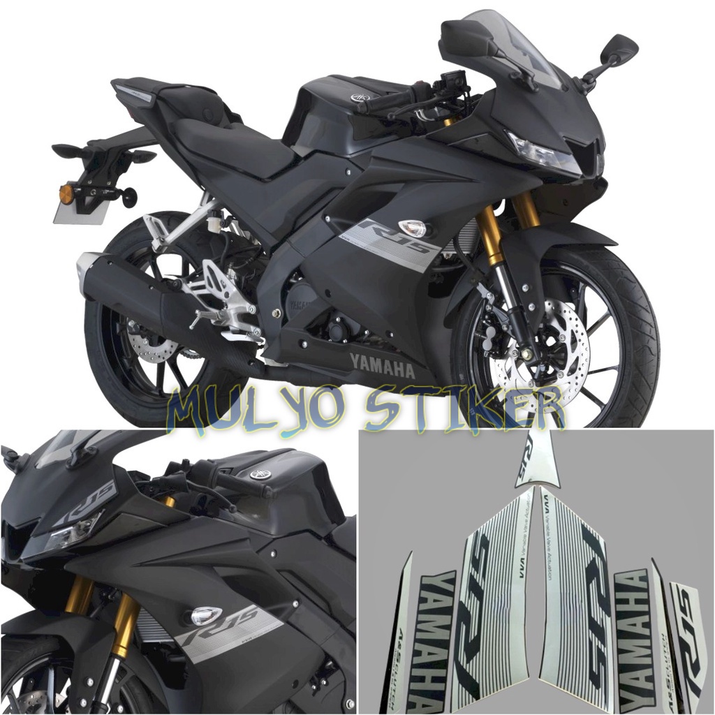 Jual STRIPING STICKER LIS LES POLET Yamaha r15 r 15 vva 2020 v3 body ...