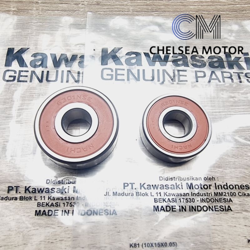 Jual Bearing roda depan set kanan kiri kawasaki KLX 150 D-tracker japan ...