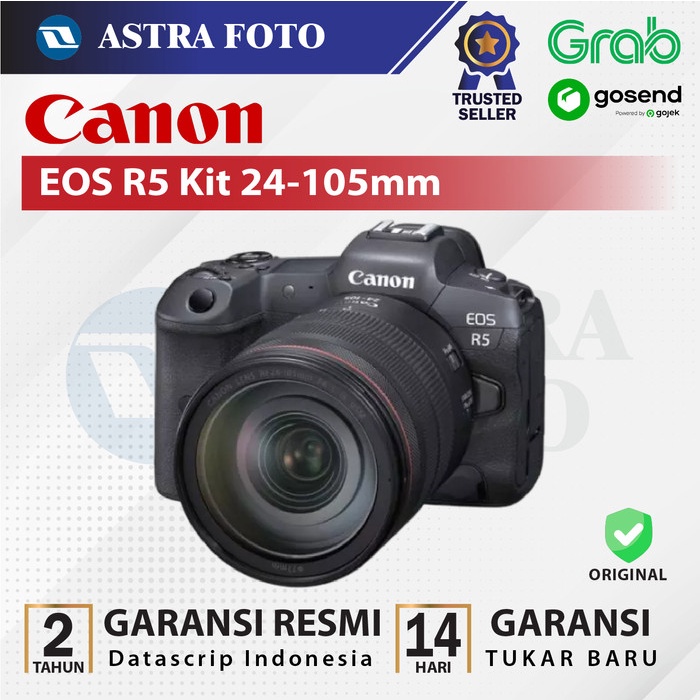 Jual Canon EOS R5 Kit 24-105mm camera R 5 | Shopee Indonesia