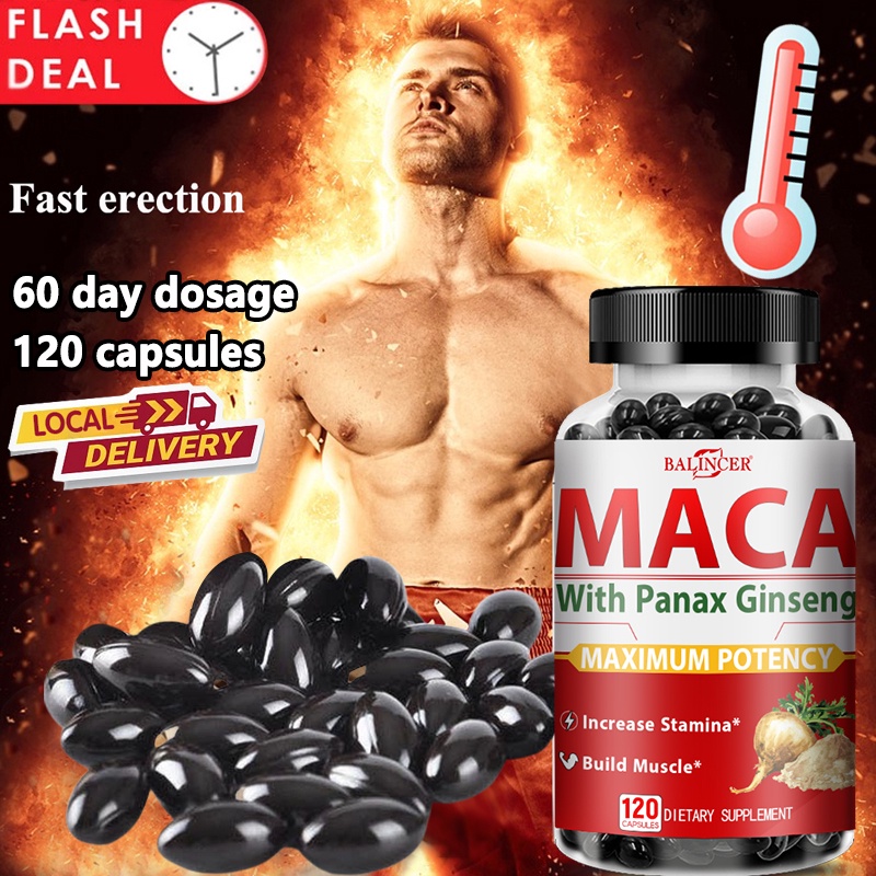 Jual Maca Supplement, Dietary Supplement for Men, Contains Maca and ...