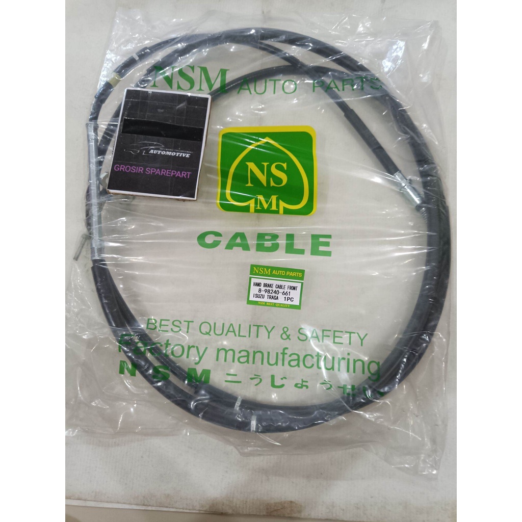 Jual HAND BRAKE CABLE FRONT ISUZU TRAGA/ KABEL REM TANGAN DEPAN ISUZU ...