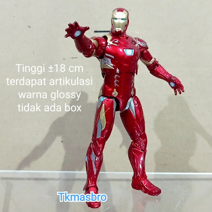Jual Anime Iron Man Mark 50 / Ironman Mk 50 Recast Zd Toys Miniatur ...