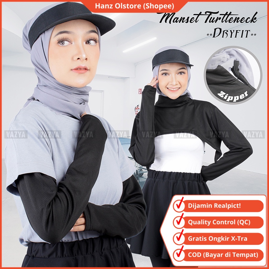 Jual Hanz Olstore Manset Lengan Panjang Mangset Baju Polos Dewasa Maset ...