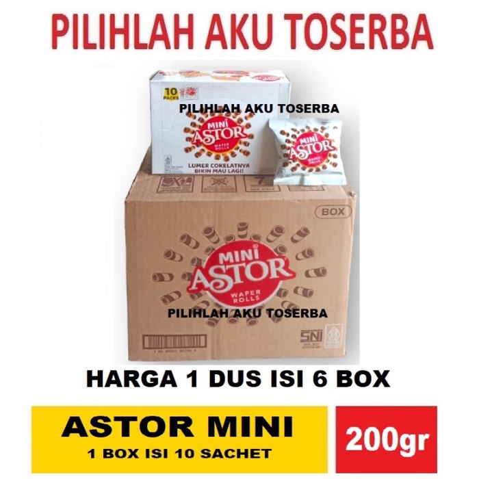 Jual MINI ASTOR Coklat - ( HARGA 1 DUS ) | Shopee Indonesia