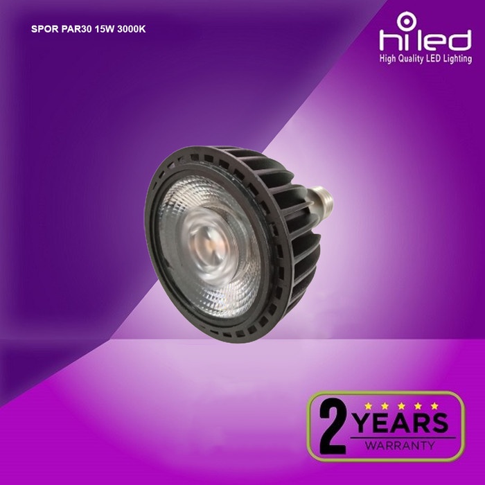 Jual HILED / SPOT PAR30 / 15 Watt NON DIM & DIMMER/ 3000K / Hemat ...