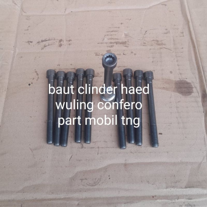 Jual Baut Bolt Bolt Cylinder Head Deksel Wuling Convero Confero Formo ...