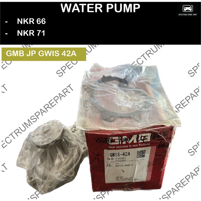 Jual WATER PUMP NKR 66 - NKR 71 GMB JP GWIS 42A ORIGINAL | Shopee Indonesia