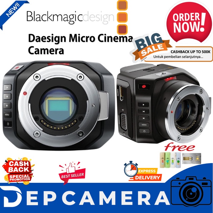 Jual Blackmagic Design Micro Cinema Camera | Shopee Indonesia