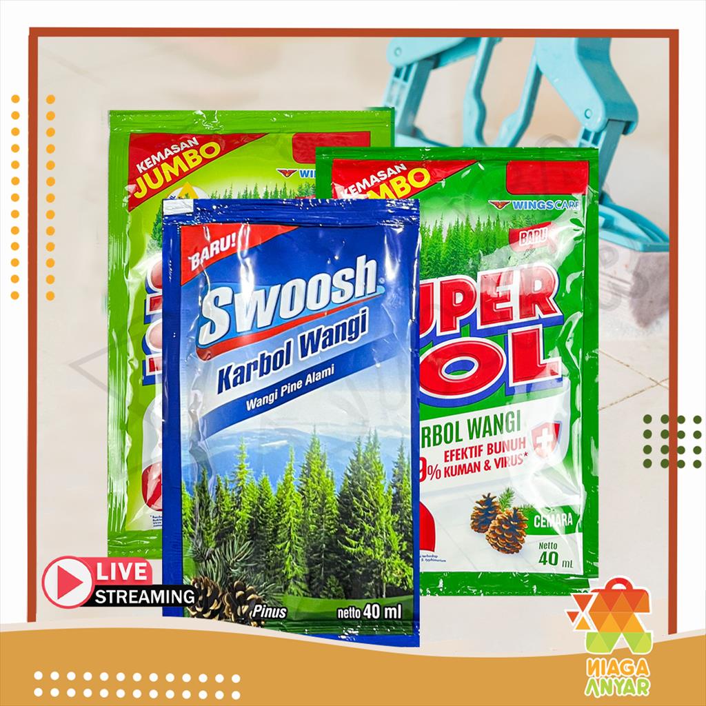 Jual NA SUPERSOL Swoosh Karbol Wangi Sachet Kemasan Jumbo Satuan ...