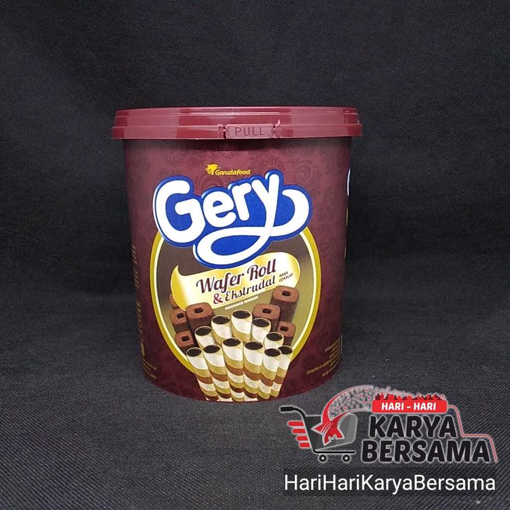 Jual MAKANAN RINGAN GARUDA GERY WAFER ROLL & EKSTRUDAT RASA COKELAT ...