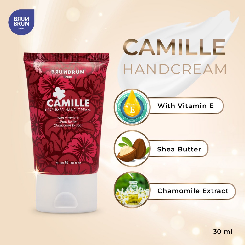 Jual Camille Perfumed Hand Cream Brunbrun Paris Original Berkualitas ...