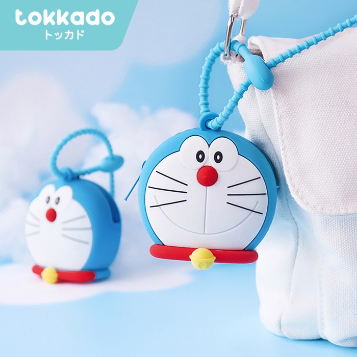 Jual TOKKADO Doraemon Coin Purse Dompet Koin Mini Gantungan Tas Lucu ...
