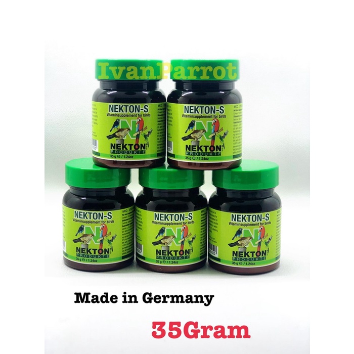 Jual NEkTON S MULTIVITAMIN PARROT - 35 GRAM | Shopee Indonesia