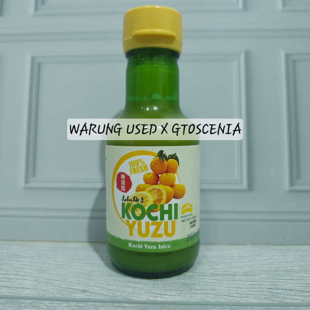 Jual Okabayashi Yuzu Juice / Kochi Yuzu Lemon Jepang 150 ml | Shopee ...