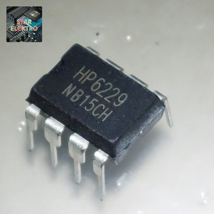 Jual HP6229 Dip-8 IC HP 6229 Pengganti CR6229T PR6229T PWM 650V 50KHz ...