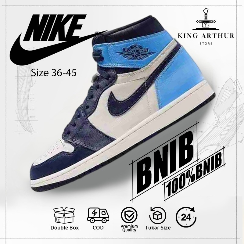 Jual Air Jordan 1 Retro High OG Obsidian Jaminan Pembeli Luar Negeri ...