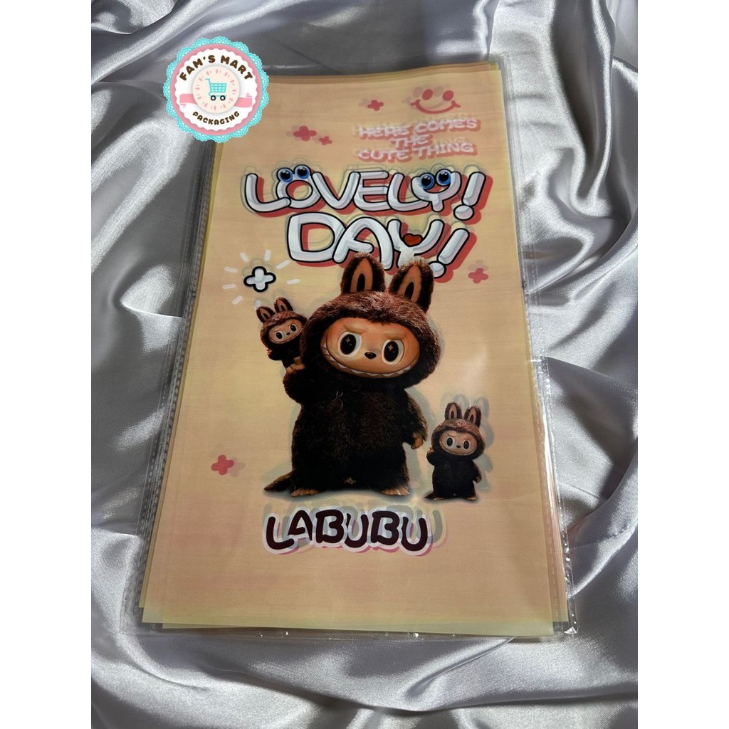Jual Plastik Ulang Tahun Karakter Labubu / Plastik Bingkisan Snack ...