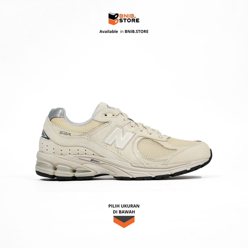 Jual Sneaker NB 2002R Bone Light Aluminum [ML2002RE] Original | Shopee ...