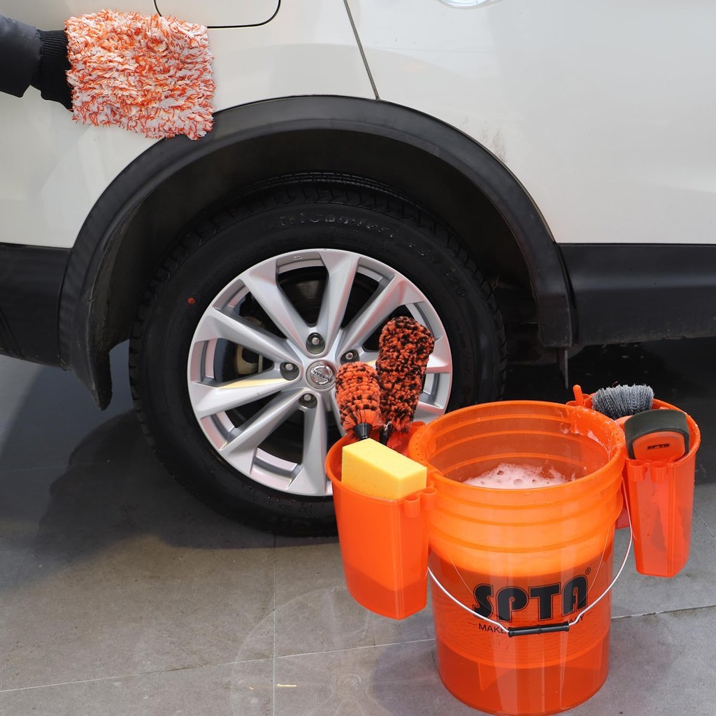 Jual SPTA Universal Bucket Organizer Car Detailing Washing Tool Storage ...