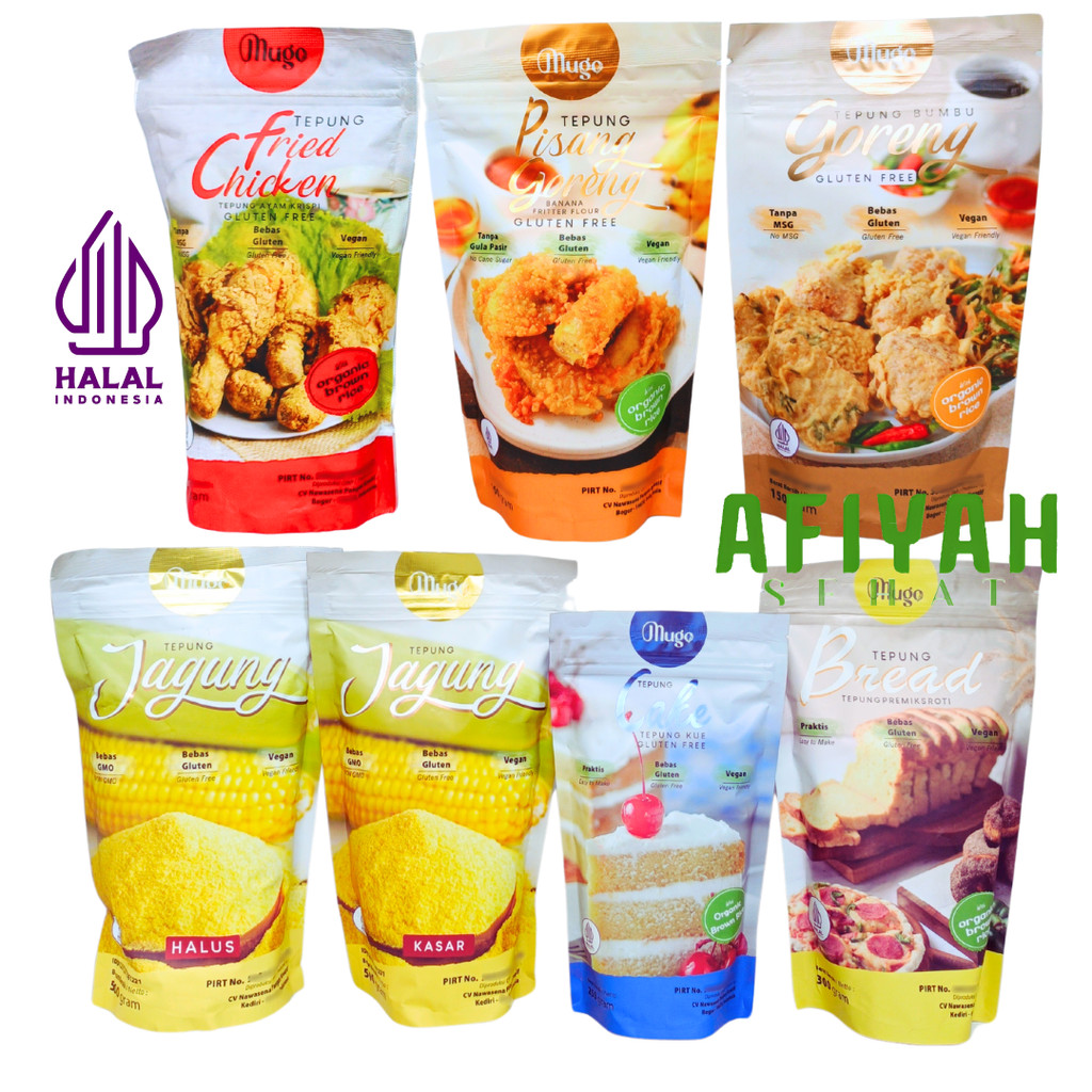 Jual MUGO Tepung Gluten Free Serbaguna Sehat No MSG - Varian Tpg Jagung ...