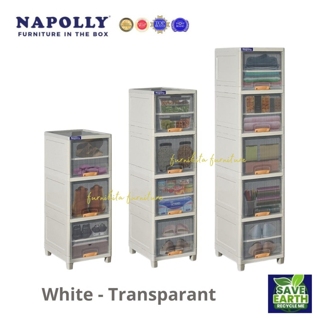 Jual LOCKER BOX NAPOLLY SERBAGUNA DENGAN PINTU TRANSPARANT | Shopee ...