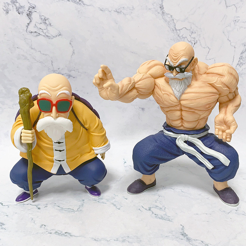 Jual Dragon Ball GK 21-25cm Kame Sennin Figure Muscle Strengthening ...