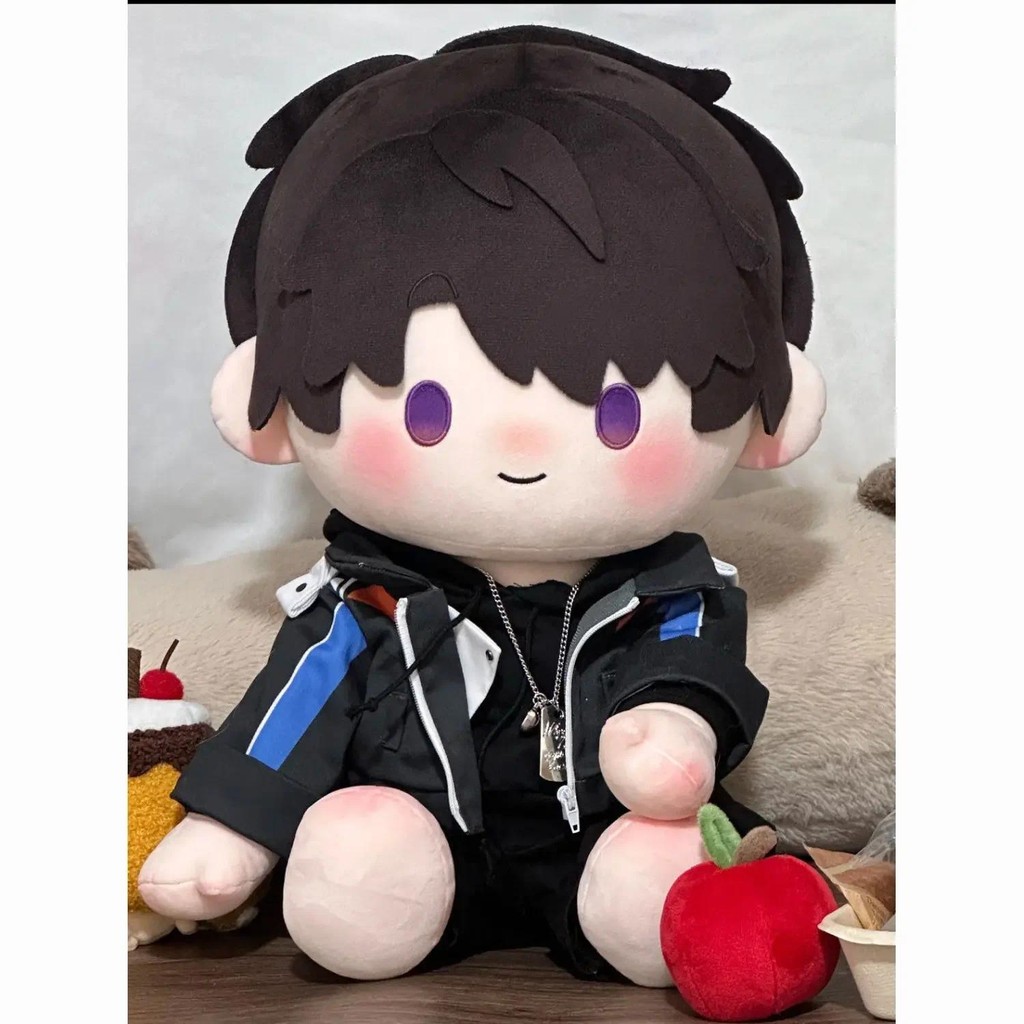Jual Anime Love And Deepspace Caleb Cosplay Soft Sitting Posture Plush ...