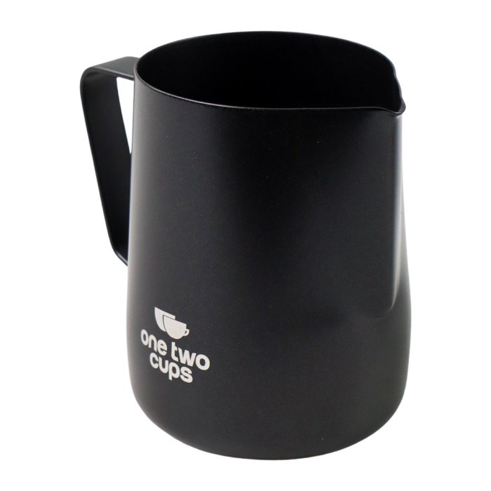 Jual Milk jug hitam 350ml latte art pitcher foam susu wadah lukis kopi ...