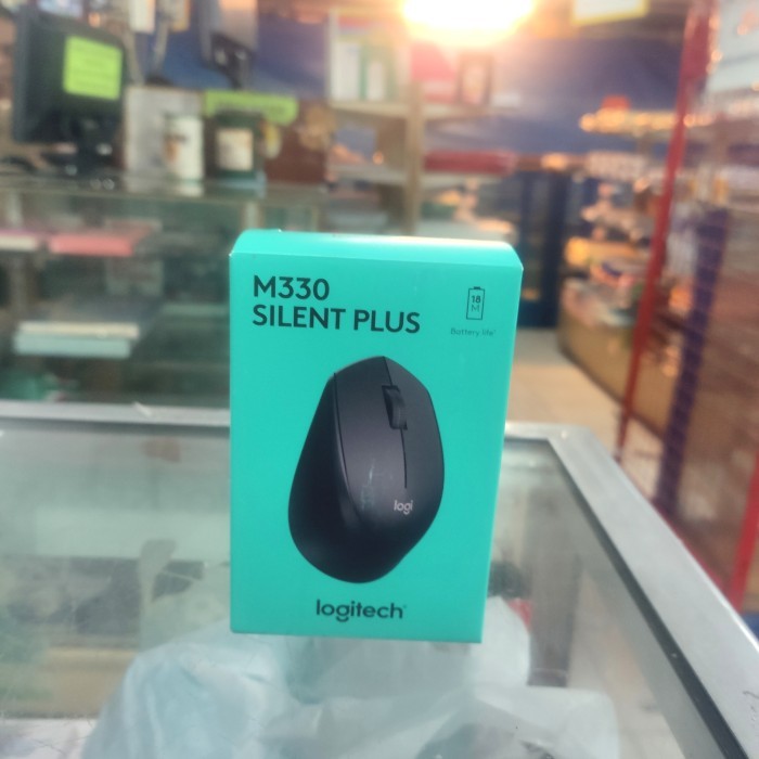 Jual Mouse wireless Logitech M330 silent plus /mouse Logitech m330 ...