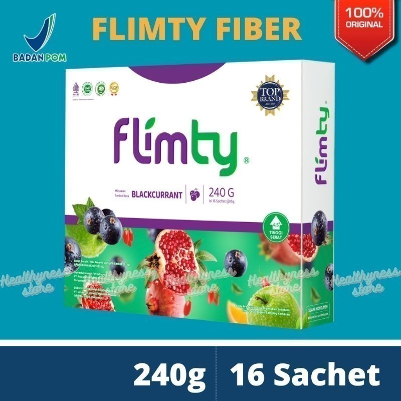 Jual Flimty Fiber - 1 Box (isi 16 sachet) | Shopee Indonesia
