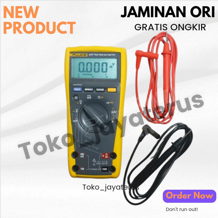 Jual Fluke 177 Digital Multimeter Multitester Avometer True RMS ...