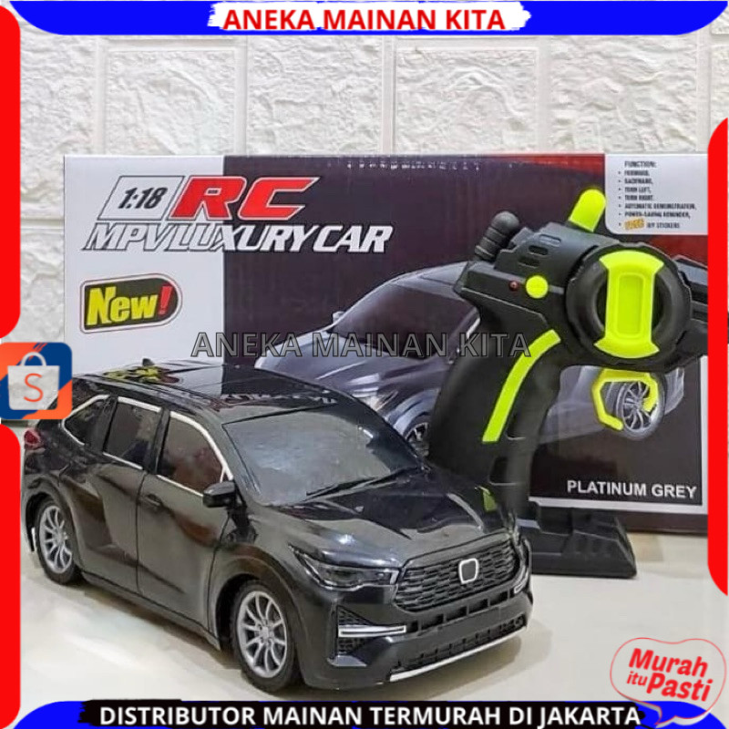 Jual Mainan Mobil Remote Control Mobil MPV Innova Zenix Rc MPV Luxury ...