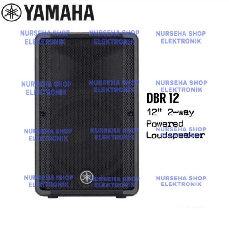 Jual Speaker aktif 12 inch YAMAHA DBR12 DBR 12 original garansi resmi 1 ...
