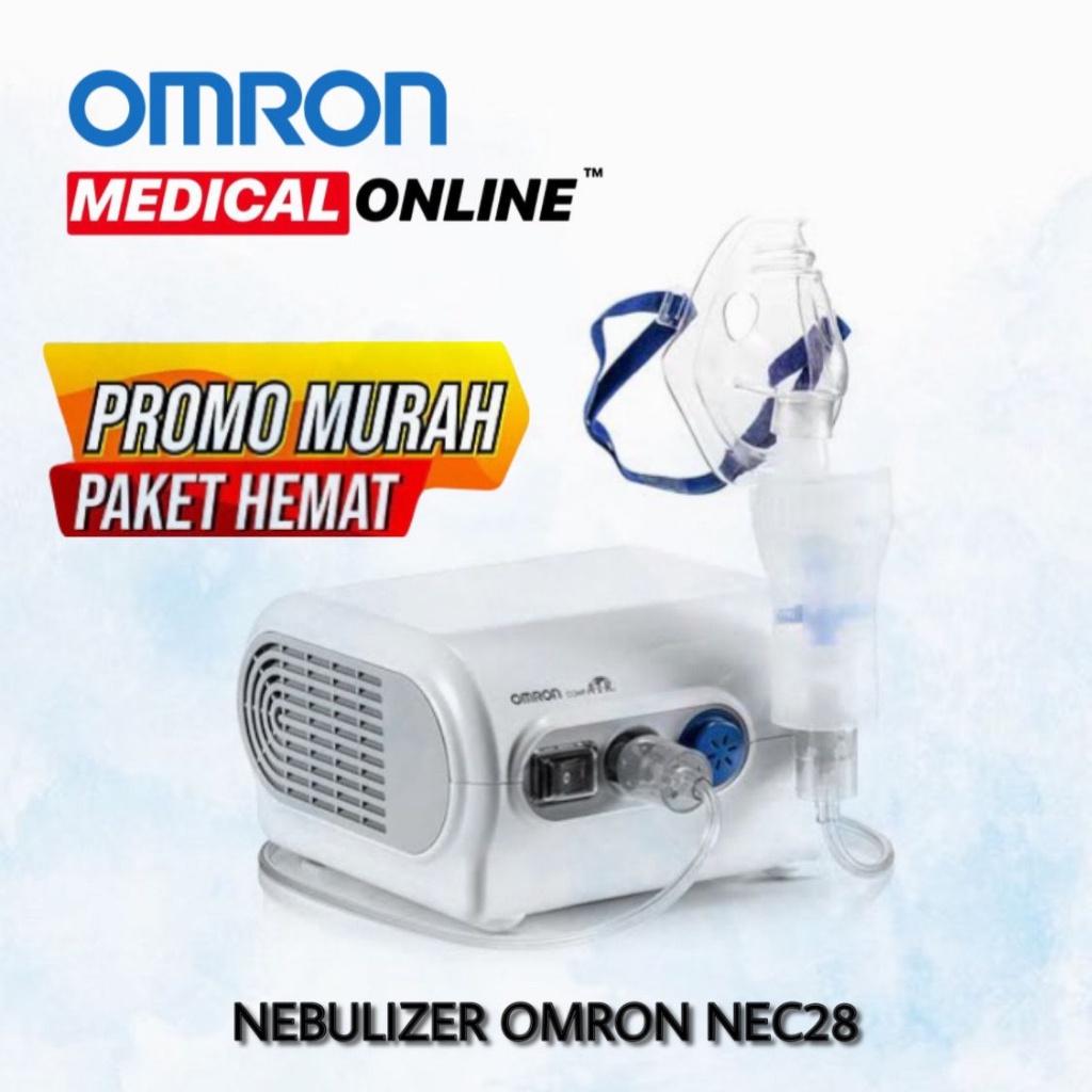 Jual NEBULIZER OMRON NE-C28 NEC28 / NE-C101 NEC101 ALAT TERAPI UAP ...