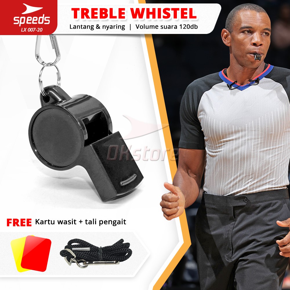 Jual SPEEDS Peluit Wasit Pluit Treble Whistle Olahraga Periwitan Sport ...