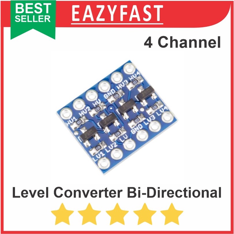 Level Shifter 10Pcs 4 Channel IIC I2C Logic Level Converter Bi ...