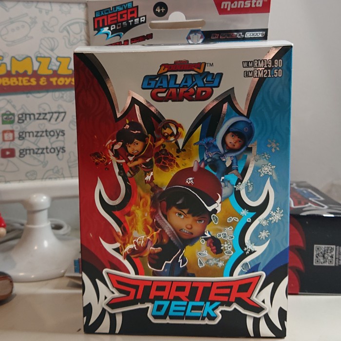 Jual Kartu Boboiboy Galaxy Card Boboiboy Starter Deck Mainan Kartu - v5 ...