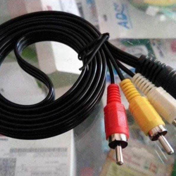 Jual KABEL AUDIO HIFI STEREO RCA TO JACK AUX 3.5mm Male Cable Splitter ...