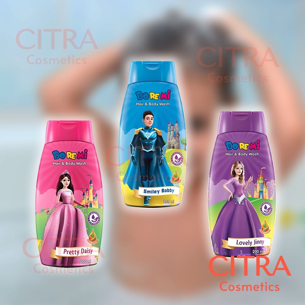 Jual Citra Cosmetic – Doremi Kids Hair & Body Wash 200ml Lovely Jinny ...