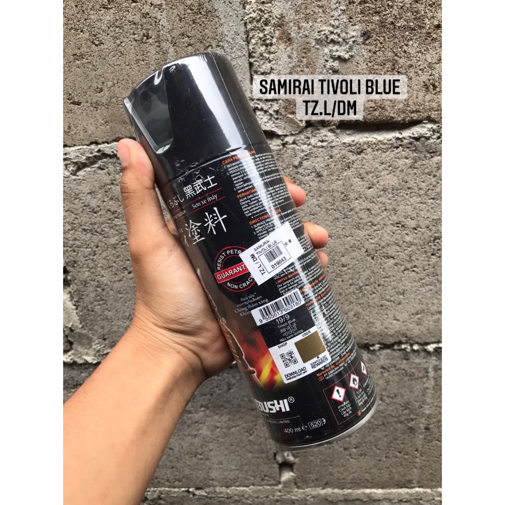 Jual Pilok Pilox Samurai Paint Kurobushi 400ml (Black, Clear, Red, Blue, Green, Gold, Grey ...