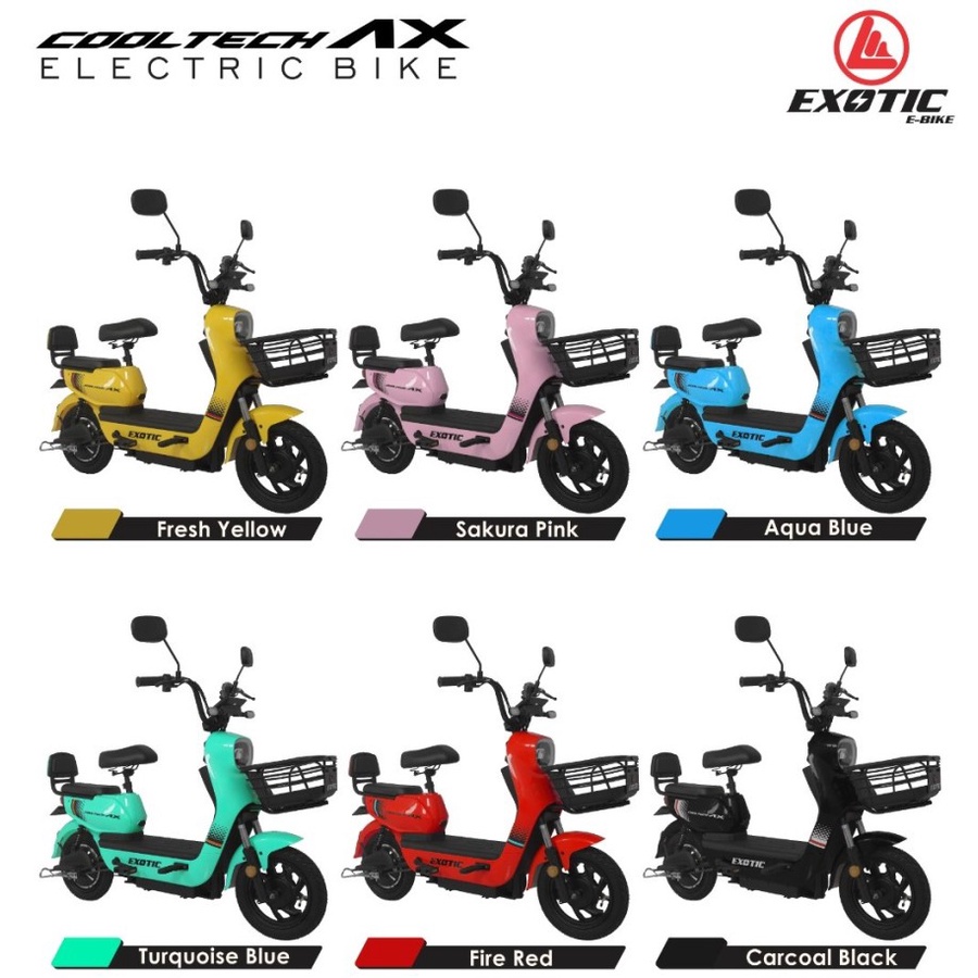 Jual Sepeda Listrik Exotic Cooltech AX A X Pacific Garansi Resmi ...