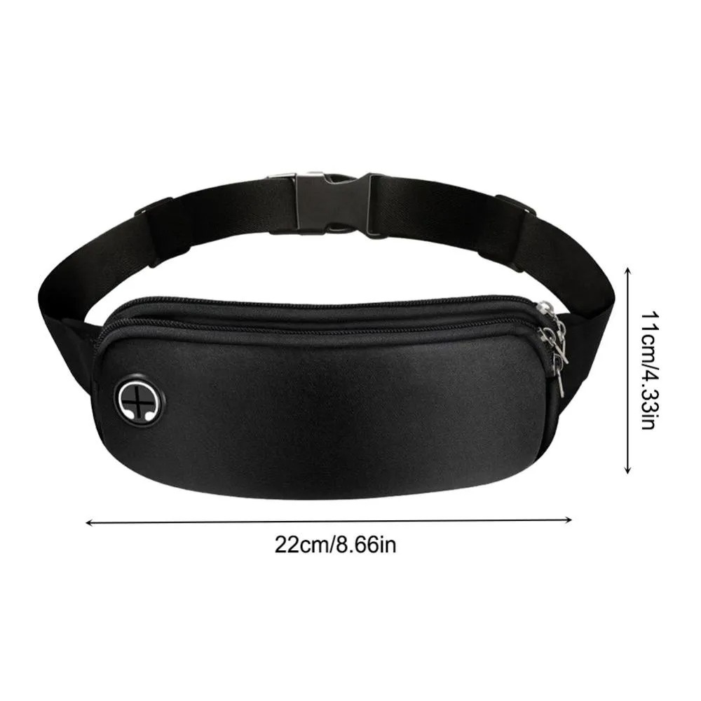 Jual Promo Premium Waist Waterproof Bag Running Jogging Tas Pinggang ...