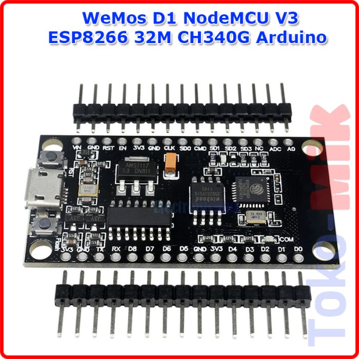 Jual Nodemcu V3 Esp8266 Esp 12 Arduino Node Mcu Esp12 Ch340 Iot Gt27 Shopee Indonesia