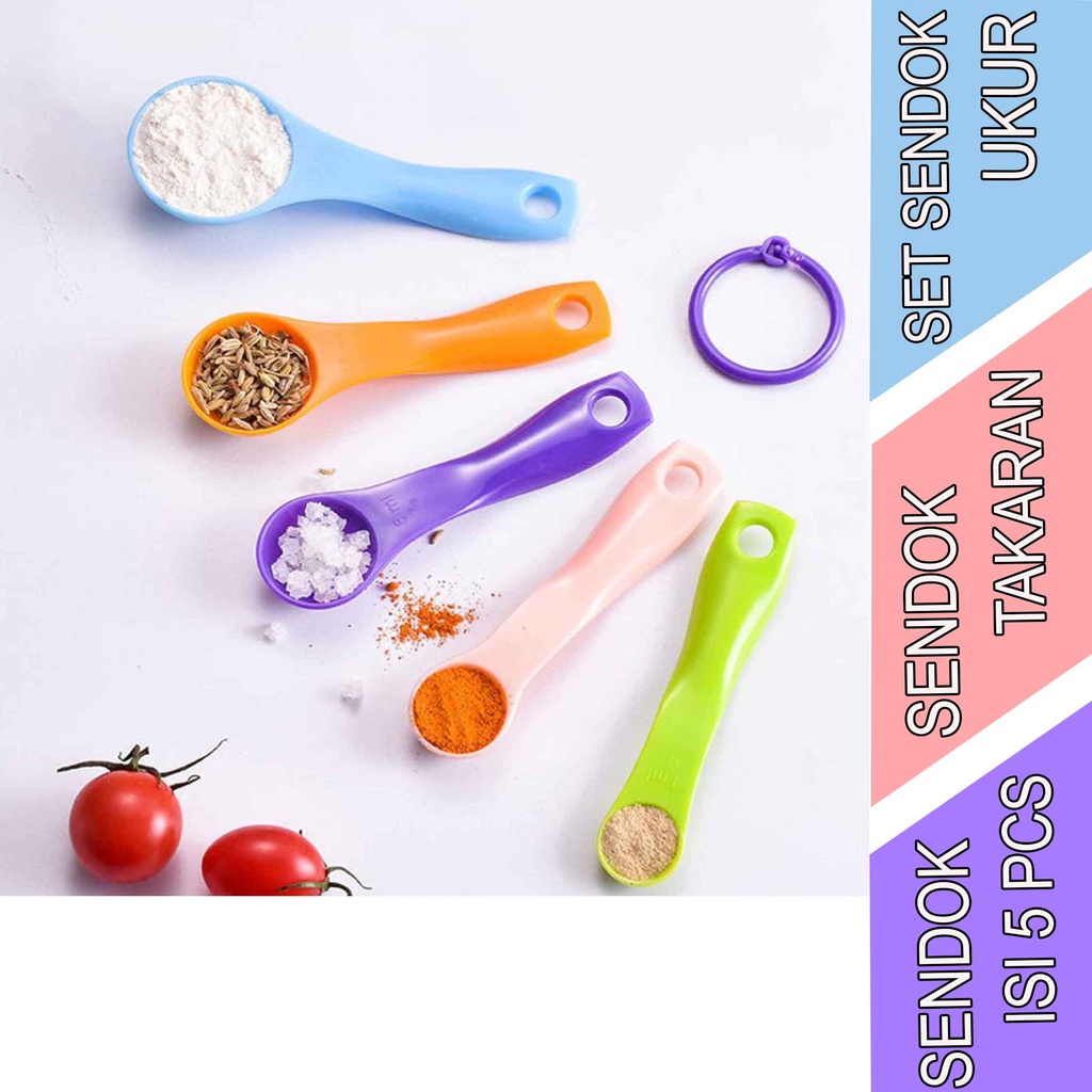 Jual Sendok Takaran - Sendok Multifungsi - Set Sendok Ukur - 5pcs ...