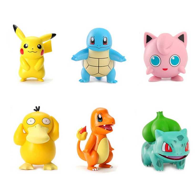 Jual TAKARA Action Figure Karakter Pokemon 6 PCS - XPY06 | Shopee Indonesia