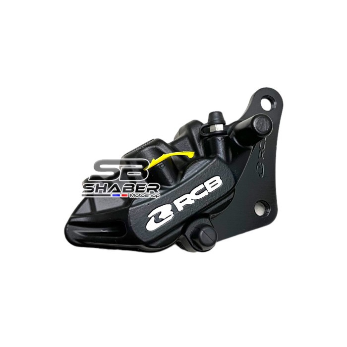 Jual Kaliper RCB Yamaha Nmax Aerox P2 2Piston Depan Hitam E Series ...