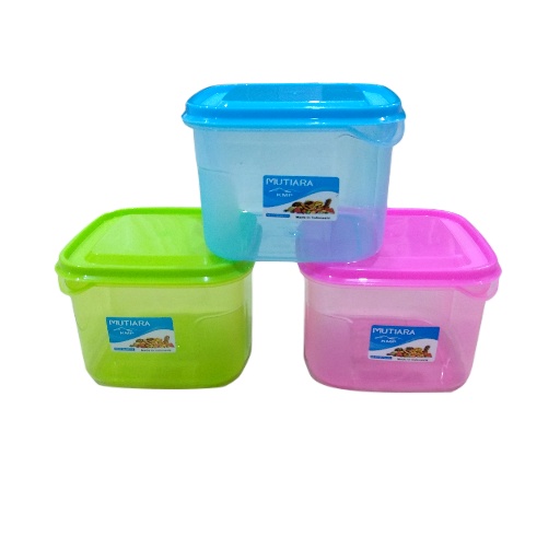 Jual [KMP] Toples Zayn 500ml / Wadah Bumbu Dapur / Toples Kotak Kecil ...