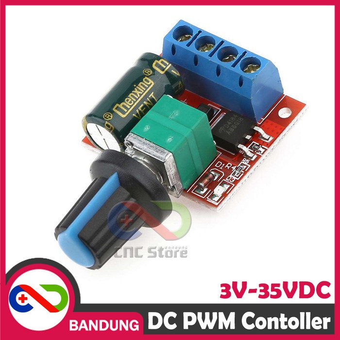 Jual Variable Pwm Motor Speed Led Dimmer Controller Dc 5a 3v 35v Dc 5a Arduino Uno Nano Mini