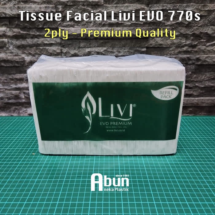 Jual Tissue Facial Livi Evo Premium Refill (770s) | Shopee Indonesia