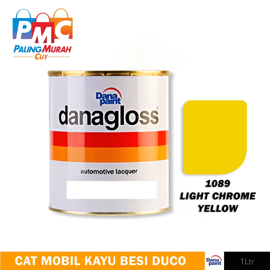 Jual DANAGLOSS NC 1089 LIGHT CHROME YELLOW - Cat Mobil Kayu Besi Duco ...